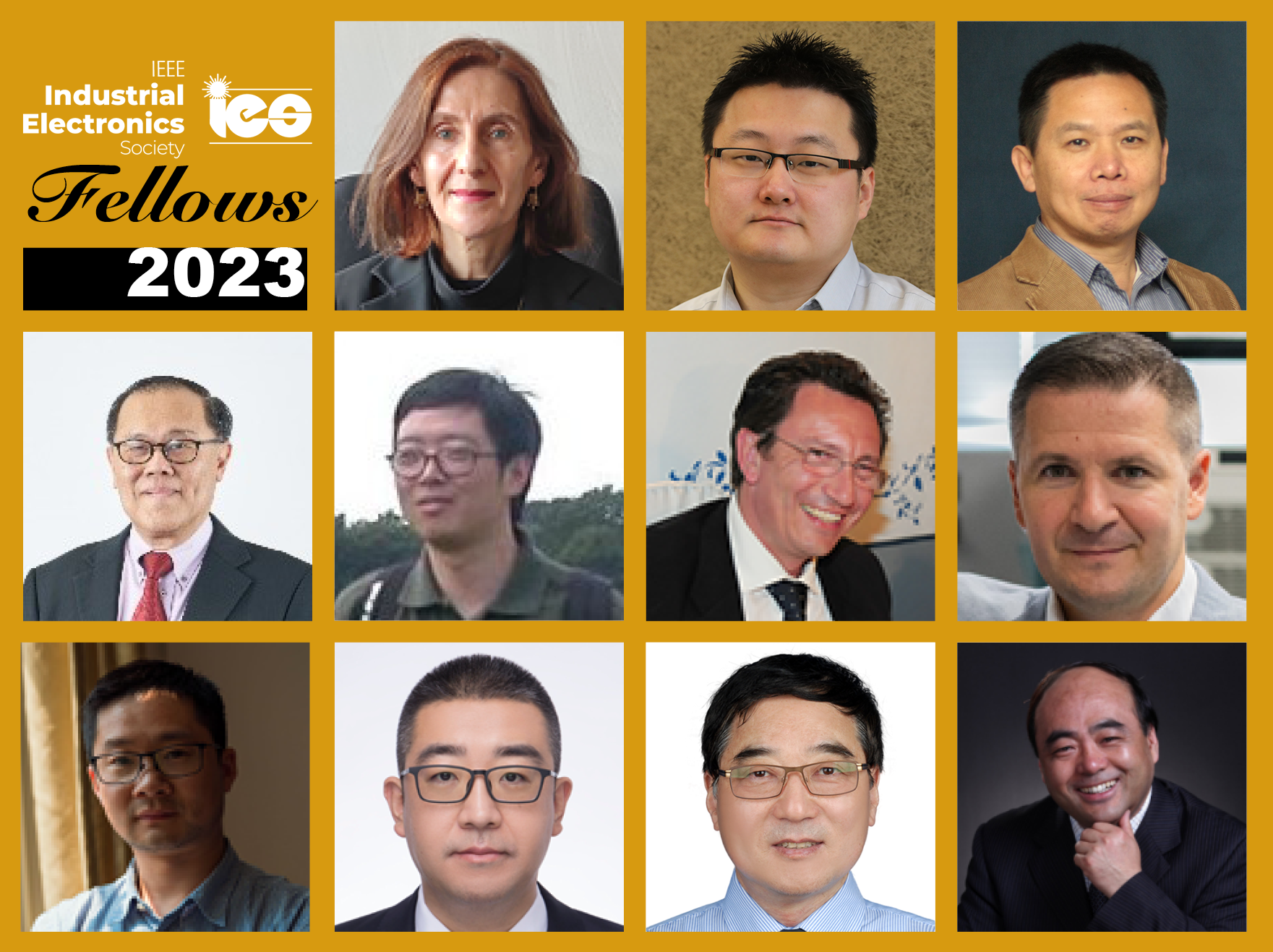 Meet Our Society New IEEE Fellows Class 2023 IEEE Industrial