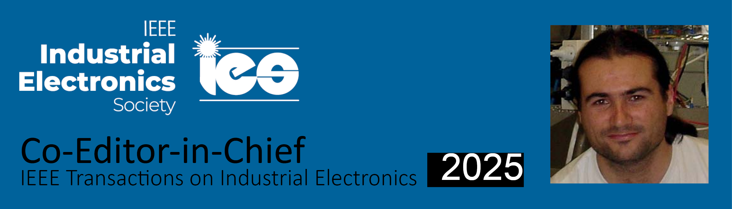 Sergio Vazquez Announced as a New Co-Editor-In-Chief of TIE